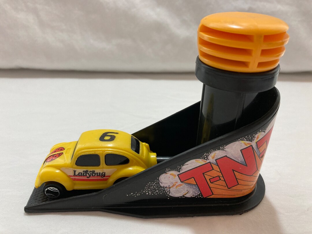 Vintage Tonka TNT Racer and Launcher Ladybug Volkswagen Beetle 1984 - Etsy