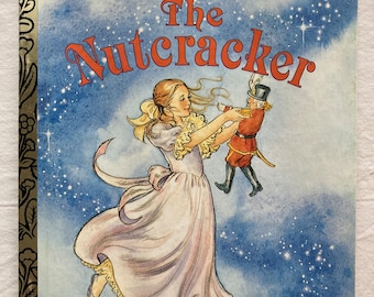 Vintage 1991 Little Golden Book the Nutcracker Classic Children's Book Ballerina Holiday Gift ...
