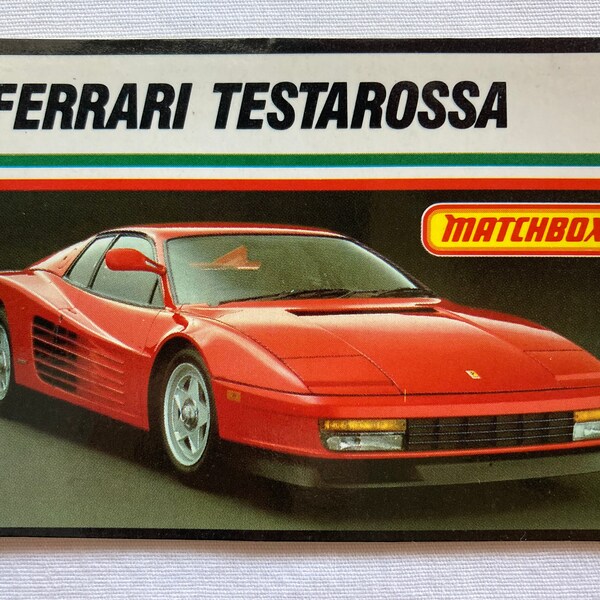 Ferrari Driver Card - Etsy