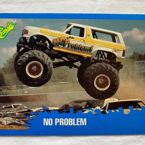 Monster Truck Trading Cards - Etsy