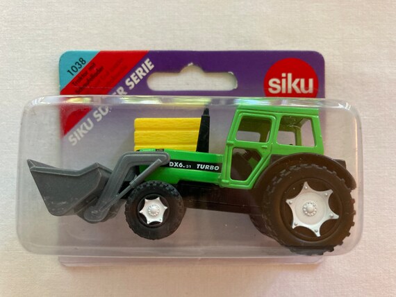 Siku Tractor With Front End Loader 1:64 Scale New in - Etsy