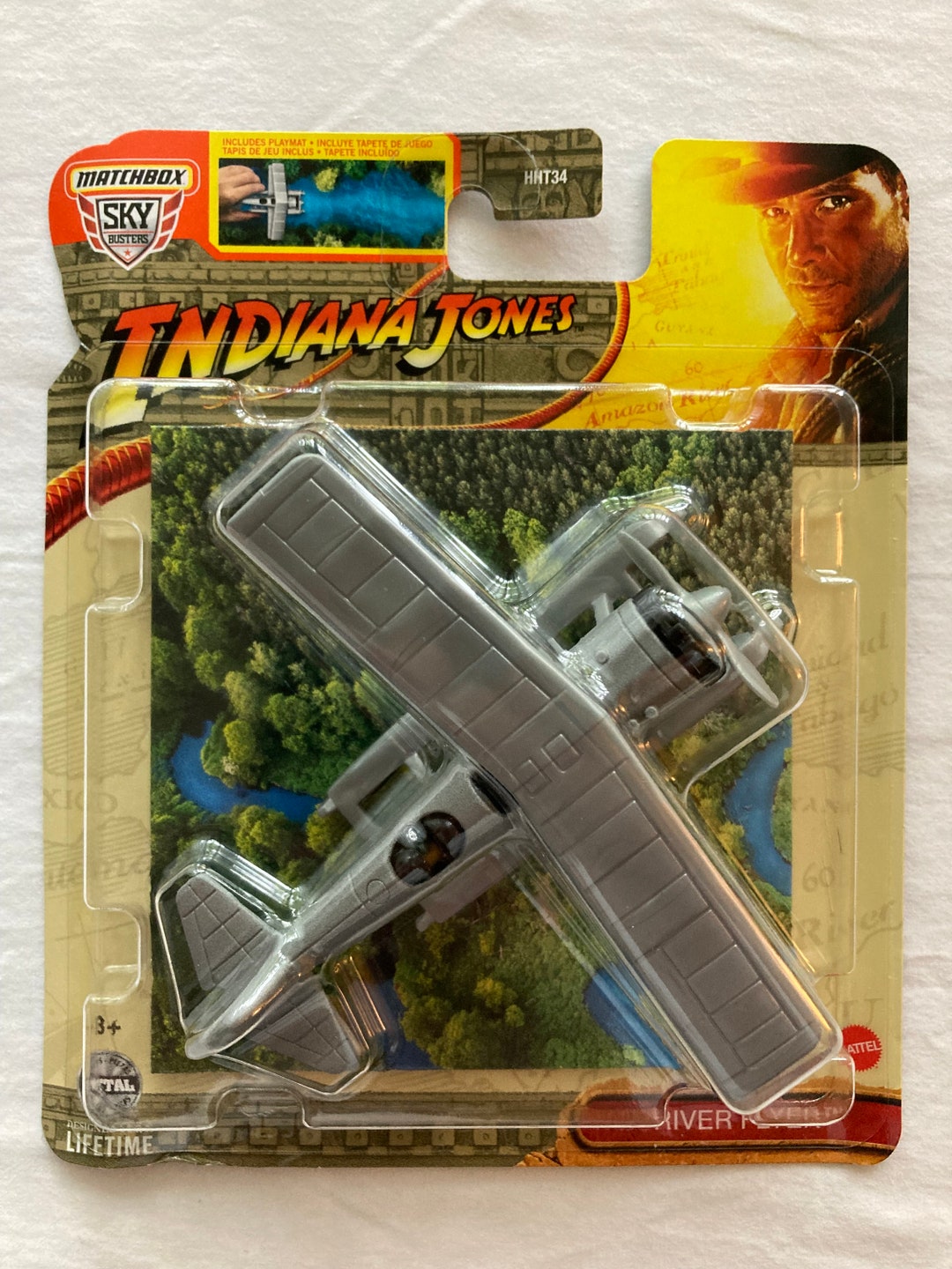 Matchbox Sky Busters WACO UBF-2 Seaplane From Indiana Jones and the ...