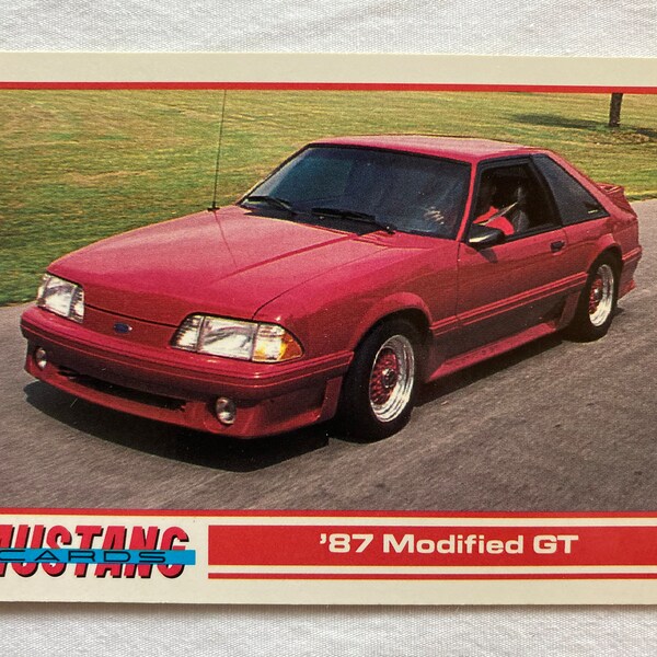 Ford Mustang Modify - Etsy