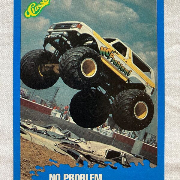 Monster Truck Trading Cards - Etsy
