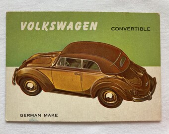Volkswagen Card - Etsy