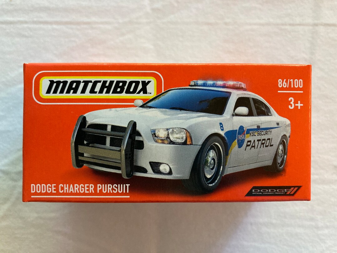Matchbox Power Grabs Dodge Charger Pursuit NASA KSC Security Patrol ...