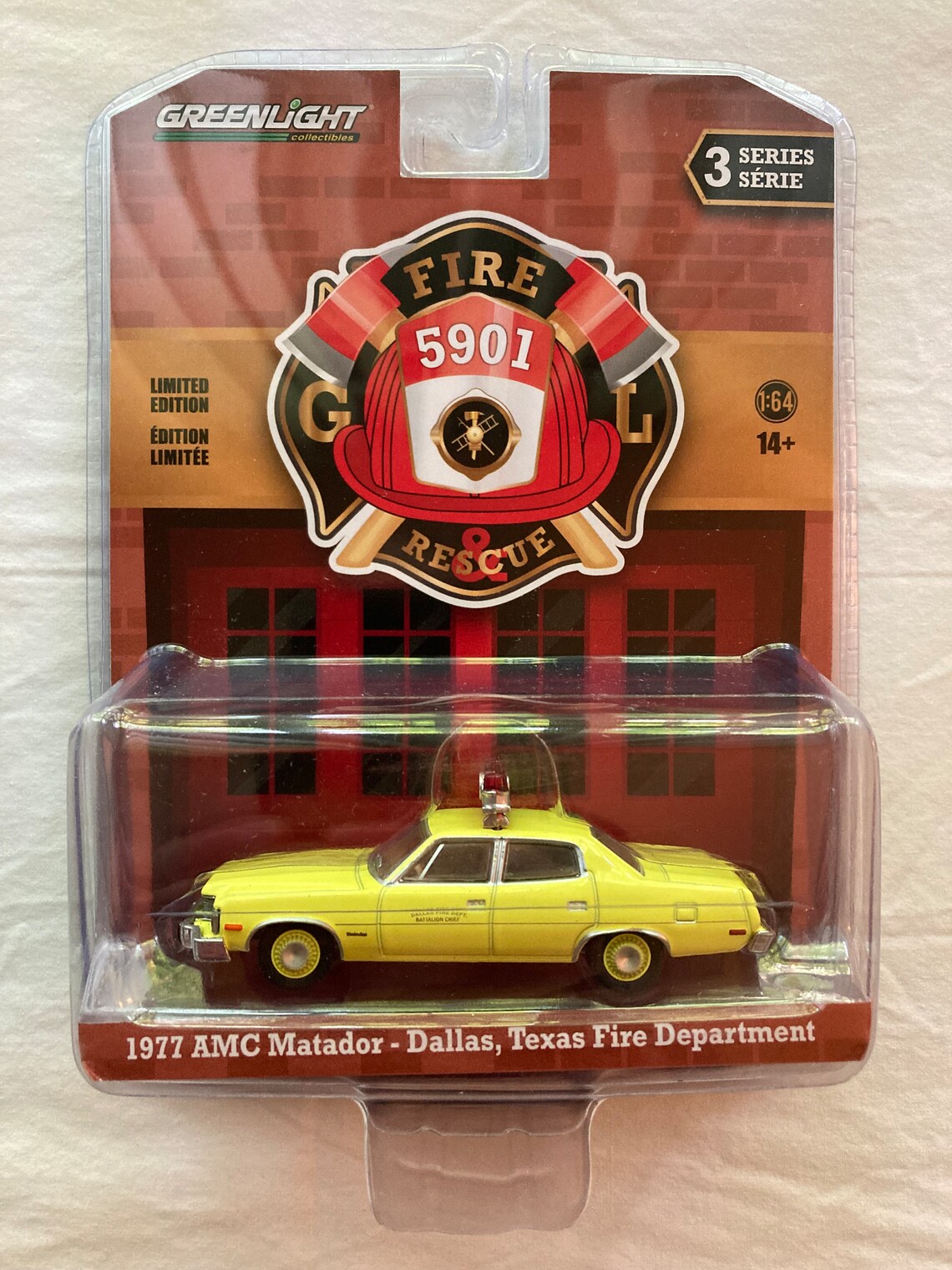 Greenlight Fire & Rescue 1977 AMC Matador - Dallas, Texas Fire ...