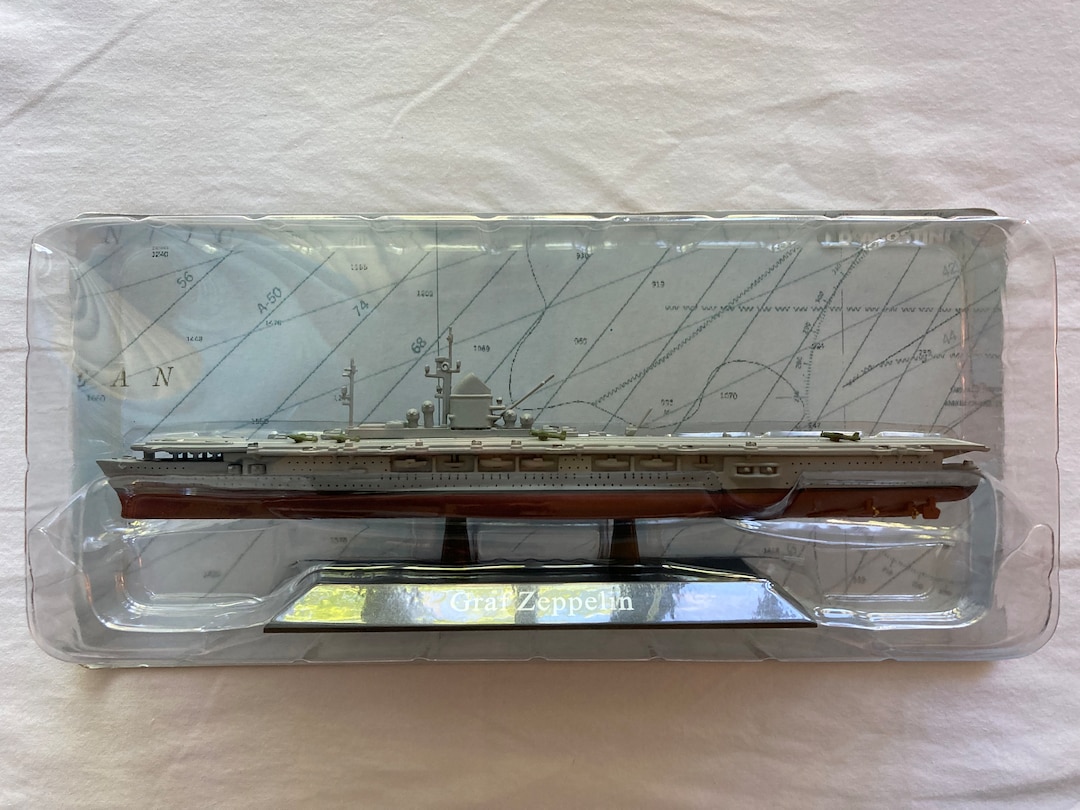 Deagostini German Aircraft Carrier Graf Zeppelin Diecast Model Ship 1: ...