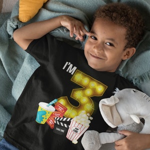 Movie Night Movie Birthday Party, Family Matching Shirts, Personalized ...