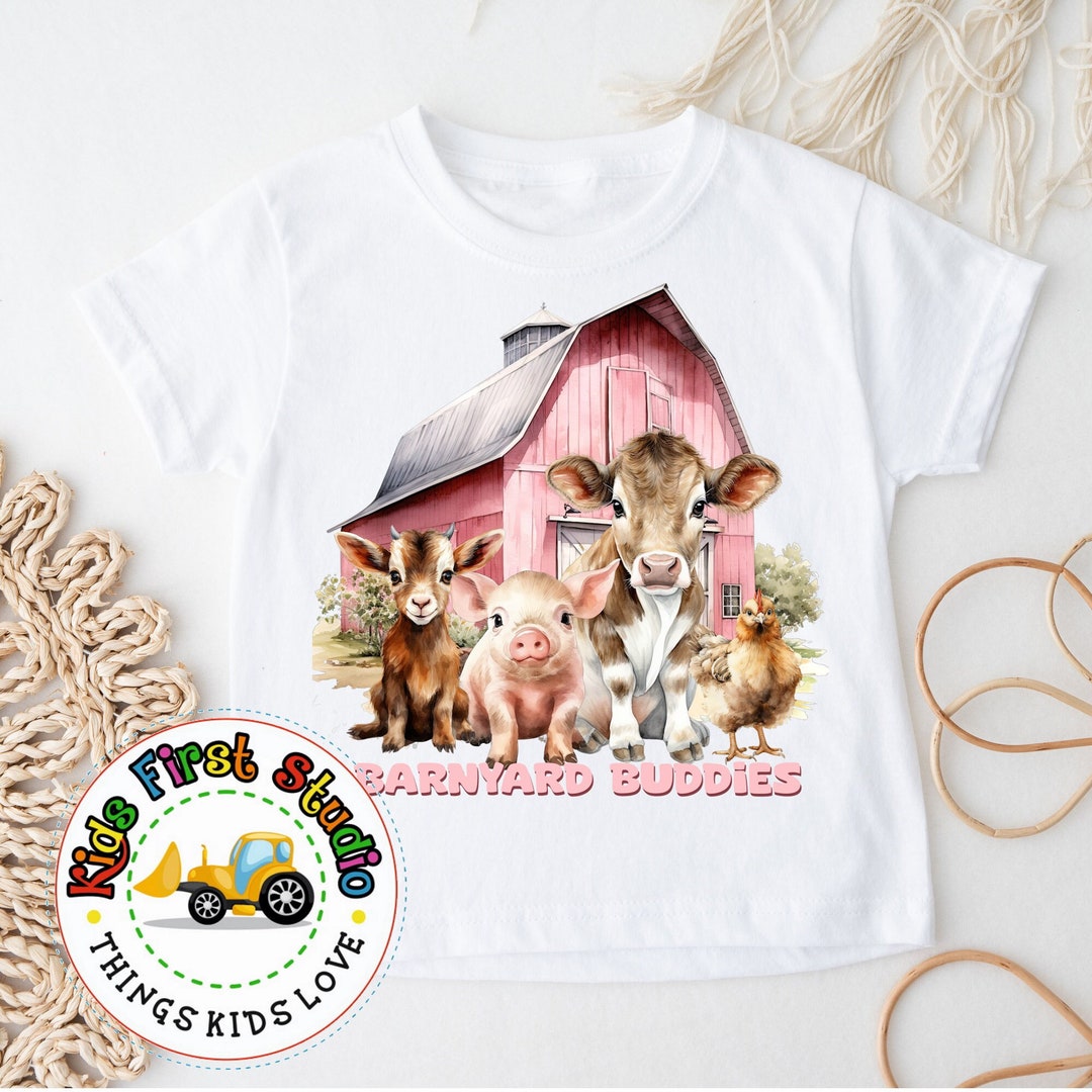 Farm Sublimation PNG, Barnyard Buddies, Farm Animals Sublimation ...