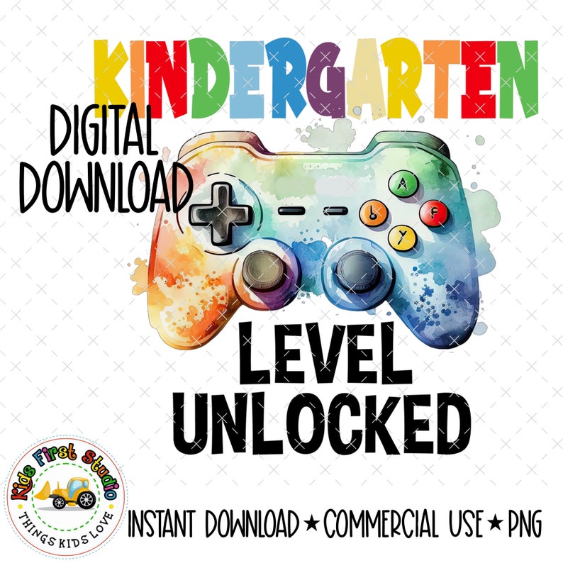 Preschool Graduation PNG Kindergarten Grade Level Unlocked Gamer ...