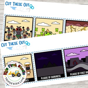 Passover Ten Plague Scavenger Hunt, Kids Passover Game Printable ...