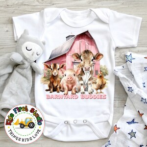 Farm Sublimation PNG, Barnyard Buddies, Farm Animals Sublimation ...