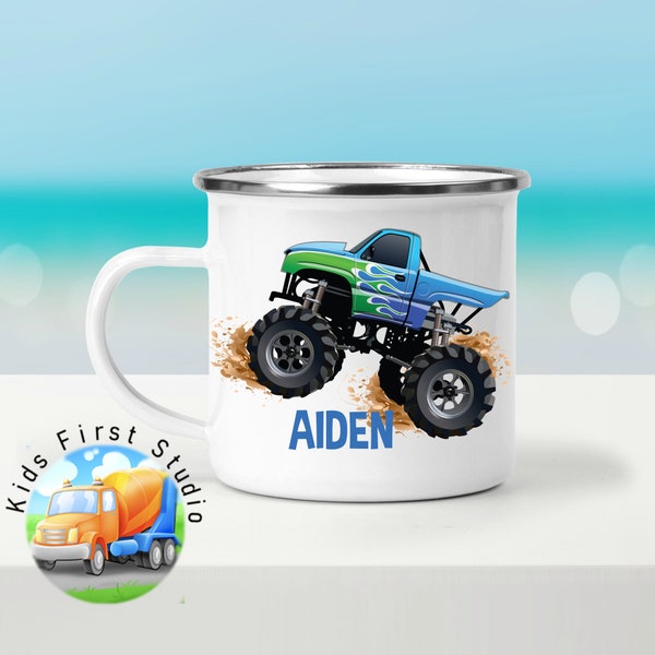 Monster Truck Mug Svg - Etsy