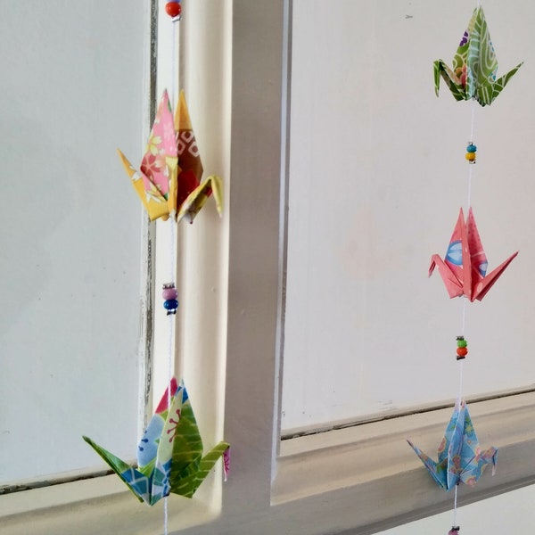 String of Cranes - Etsy