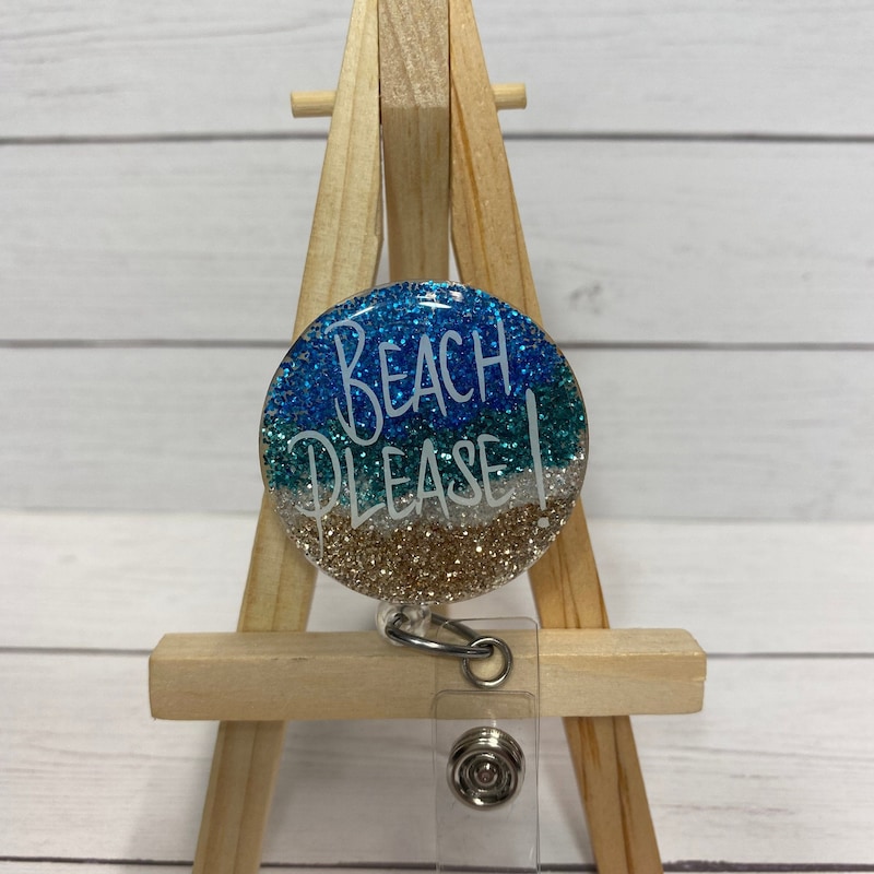 Beach Badge - Etsy