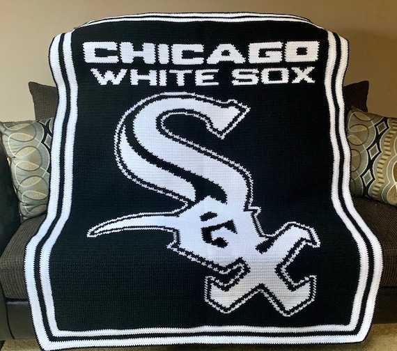 Chicago White Sox Afghan Design 1 Crochet Pattern | Etsy