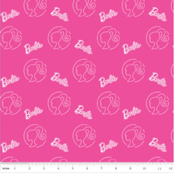 Barbie Fabric by the Yard - Etsy