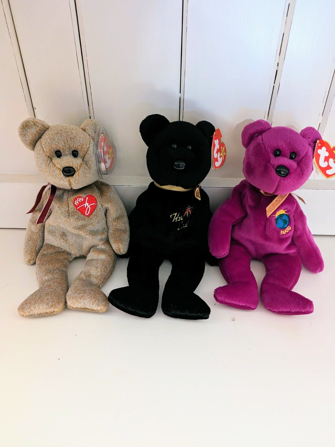 Ty Beanie Babies Y2k/end of the 90s Bears Group Choice of 1 - Etsy