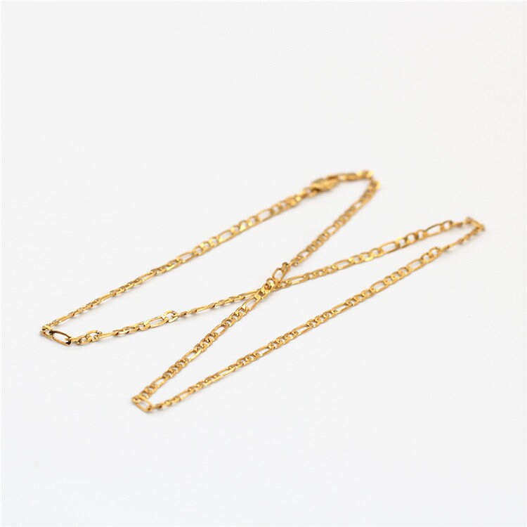 19 Inch Gold Necklace Chain Layering Necklace Jewelry - Etsy