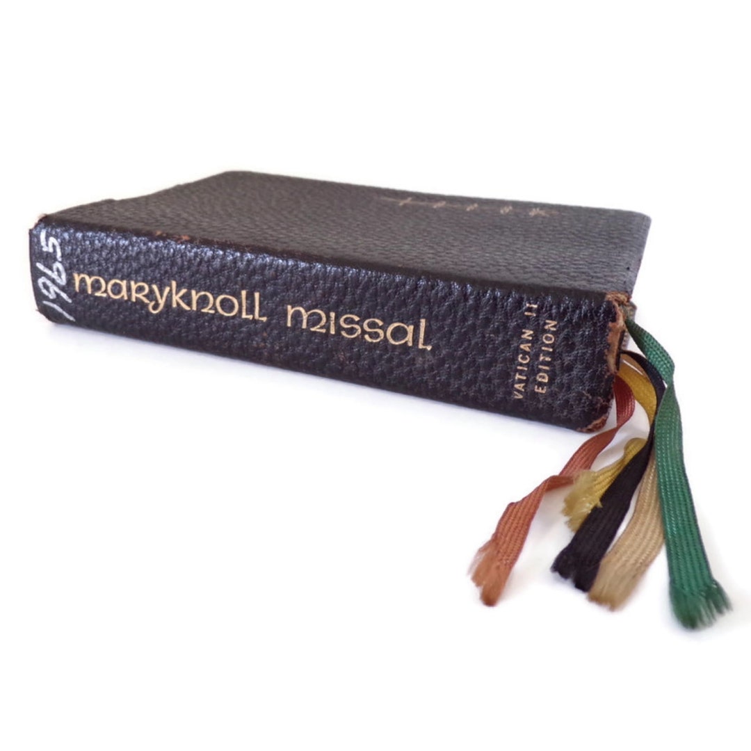 Mary Knoll Missal Vatican II Edition 1964 Leather Bound - Etsy