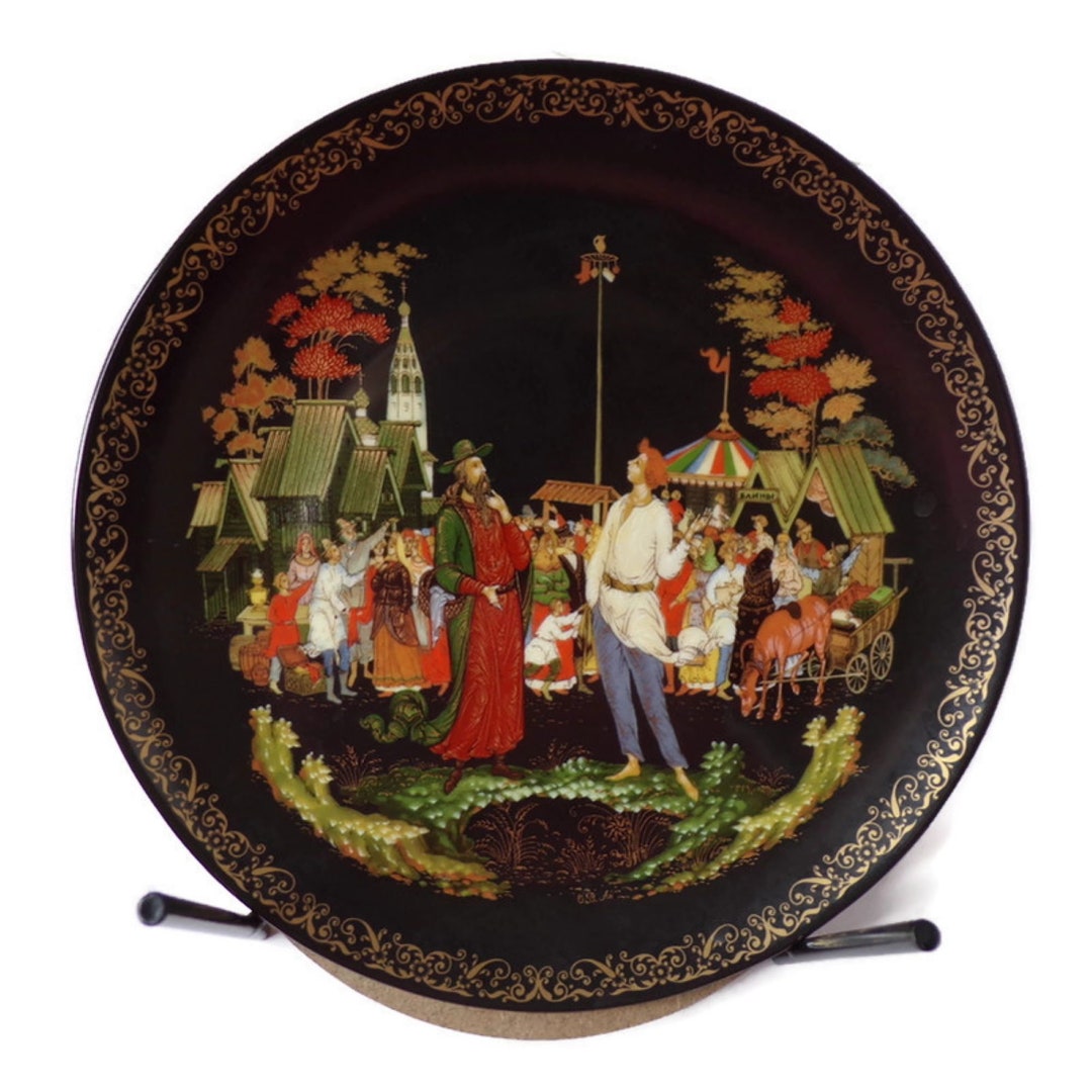Tianex Bradford Exchange Russian Fairy Tale Plates 2252-7 - Etsy
