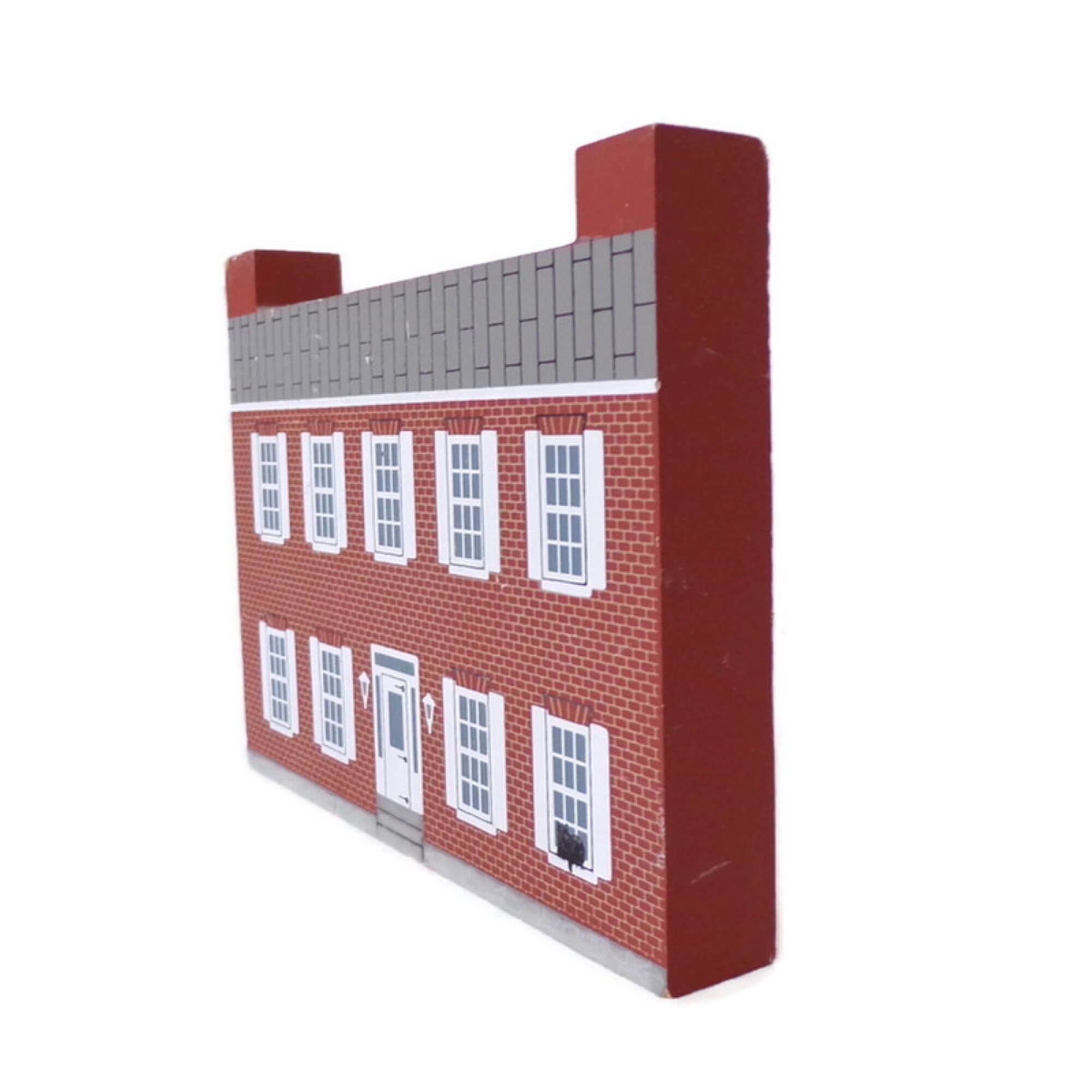 The Cat's Meow Wood Cut Out Replica Buildings Peter Seitz Tavern and ...