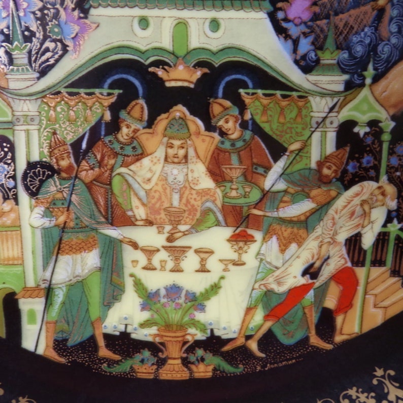 Tianex Bradford Exchange Russian Fairy Tale Plates. 2552-5 | Etsy