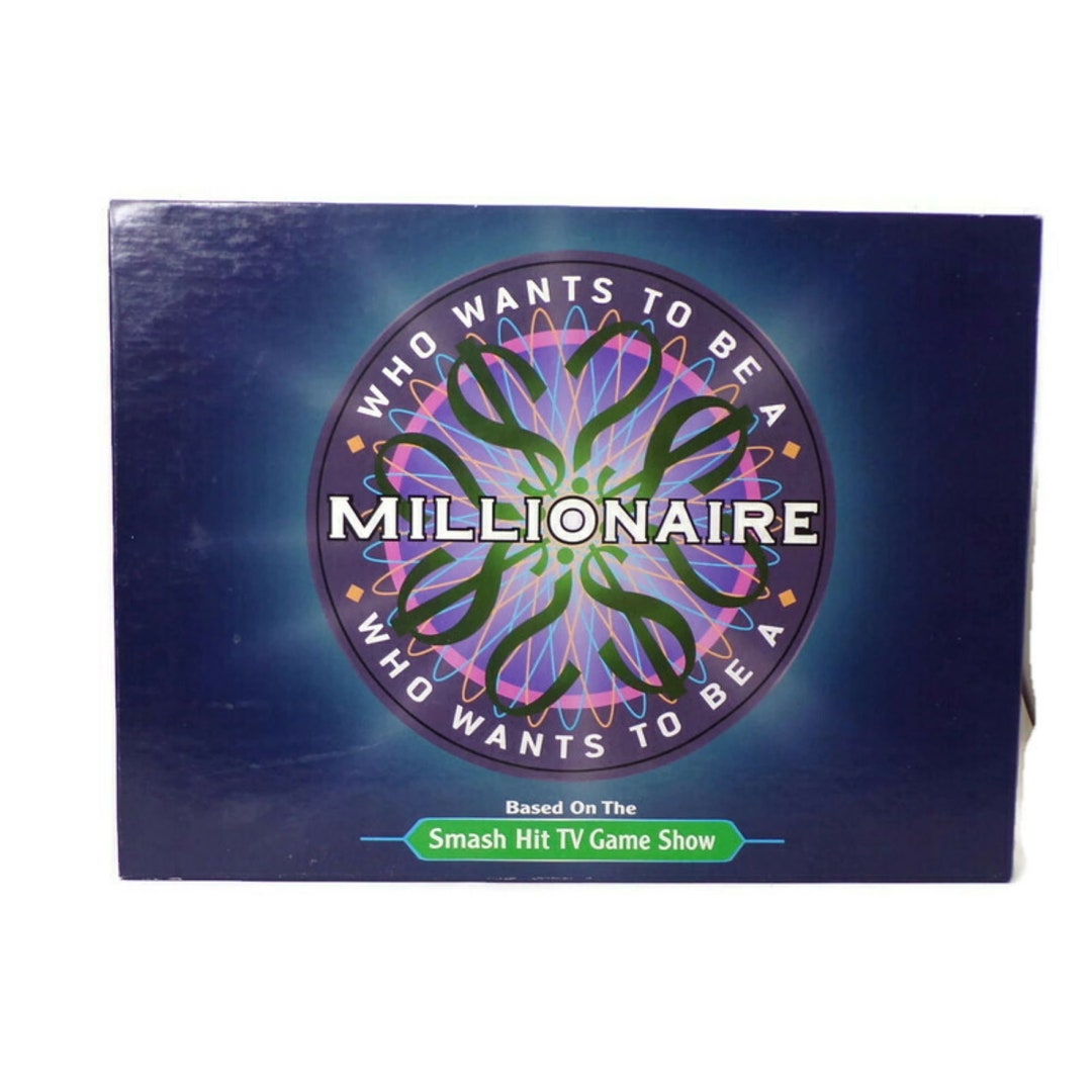 Who Wants to Be A Millionaire Board Game Vintage 2000 - Etsy
