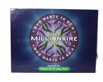 Who Wants to Be a Millionaire COMPLETE Board Game 2000 Edition by ...
