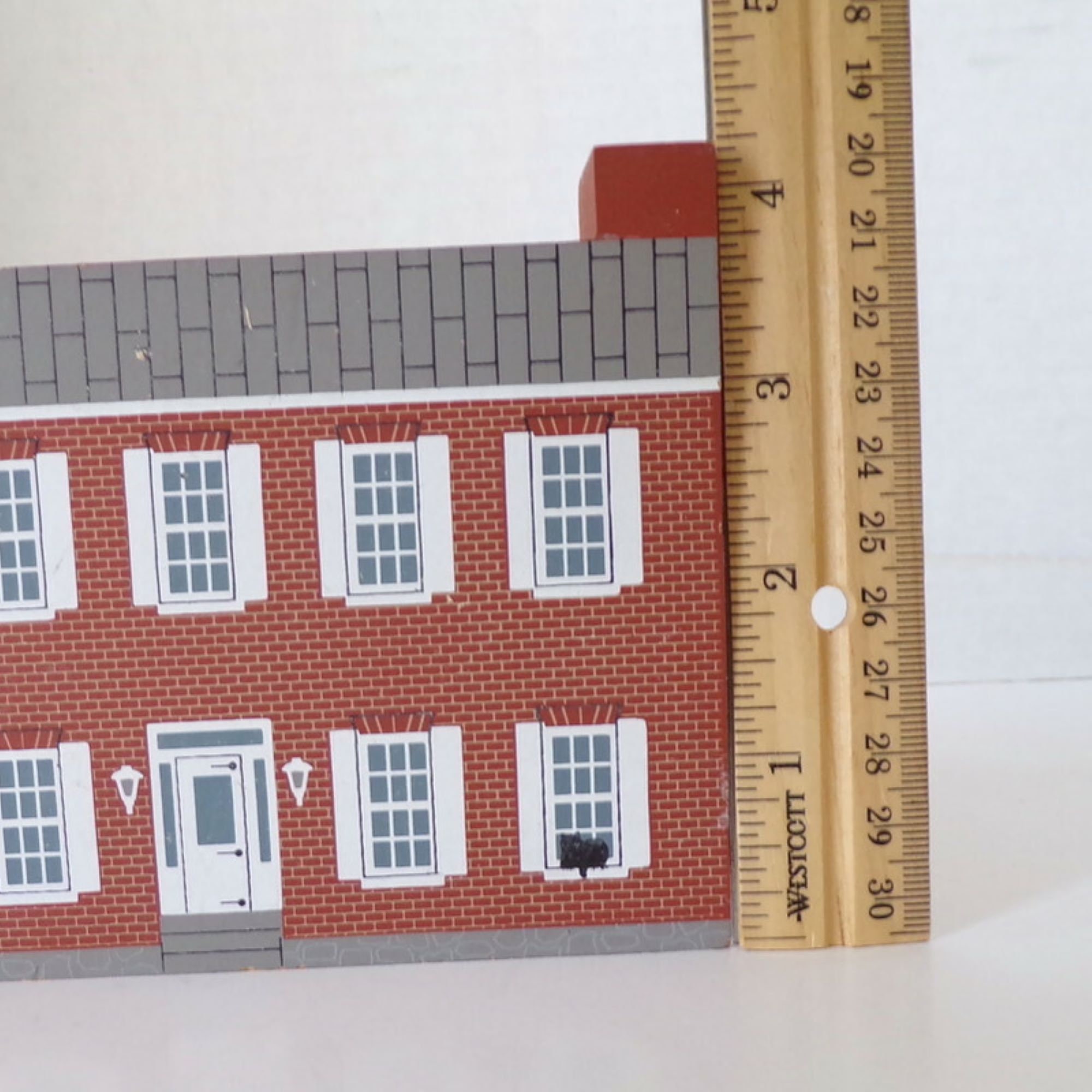 The Cat's Meow Wood Cut Out Replica Buildings Peter Seitz Tavern and ...