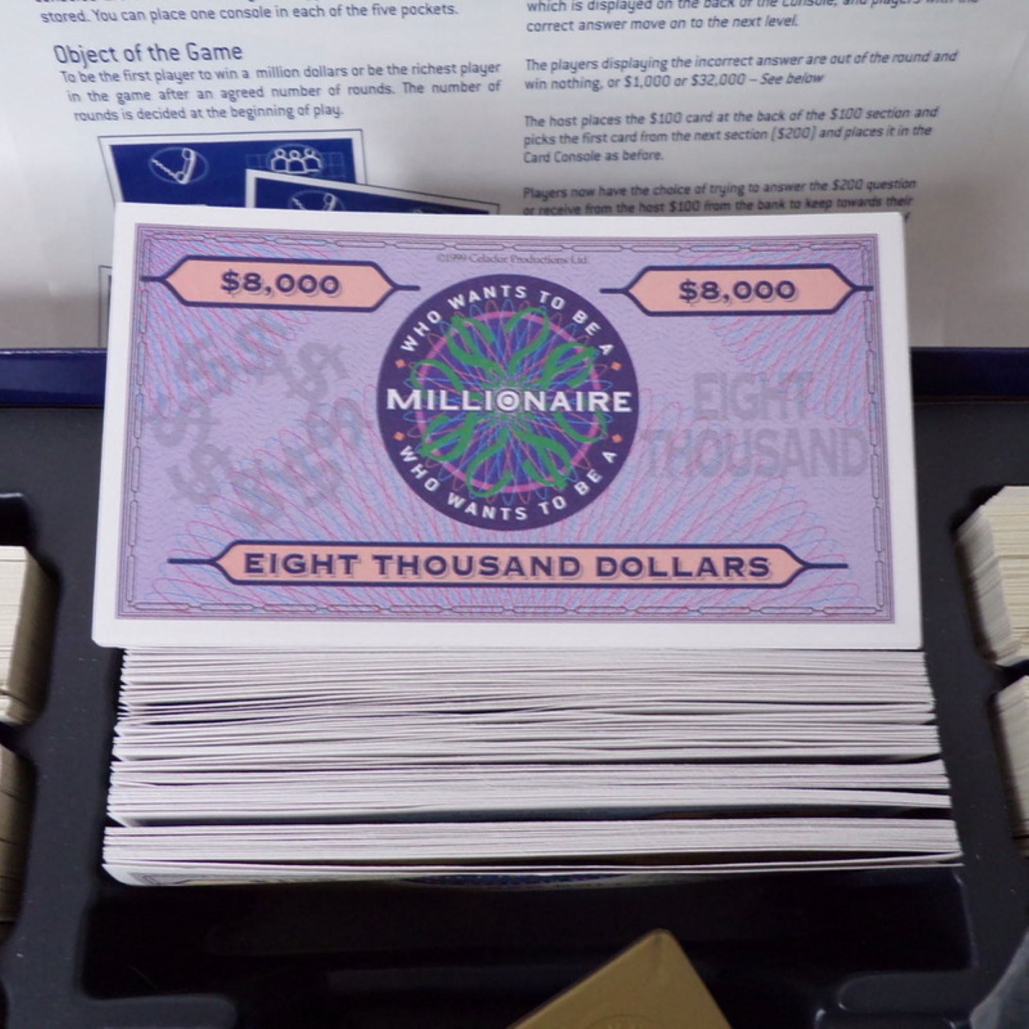 Who Wants to Be A Millionaire Board Game Vintage 2000 - Etsy