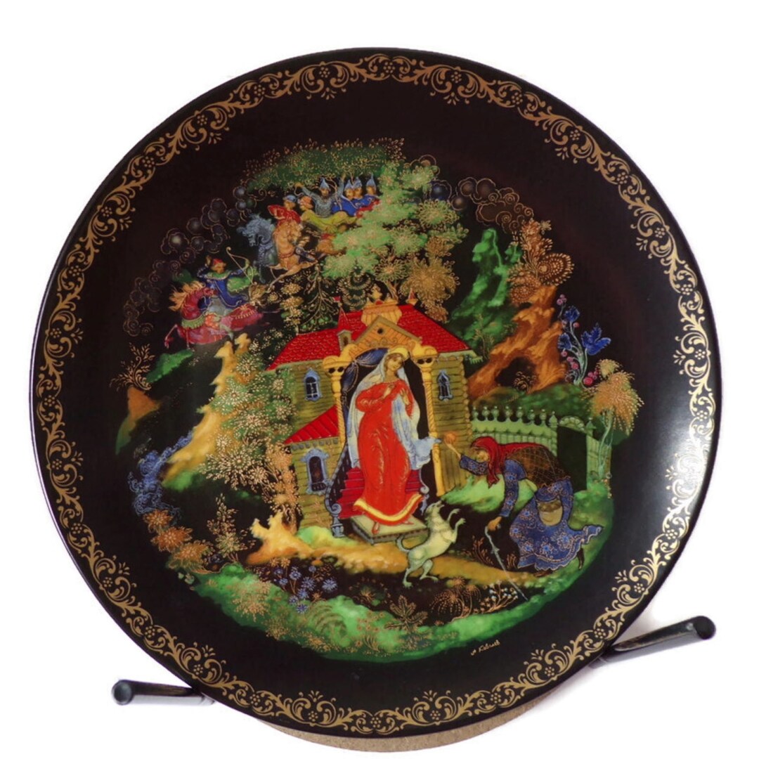 Tianex Bradford Exchange Russian Fairy Tale Plates - Etsy