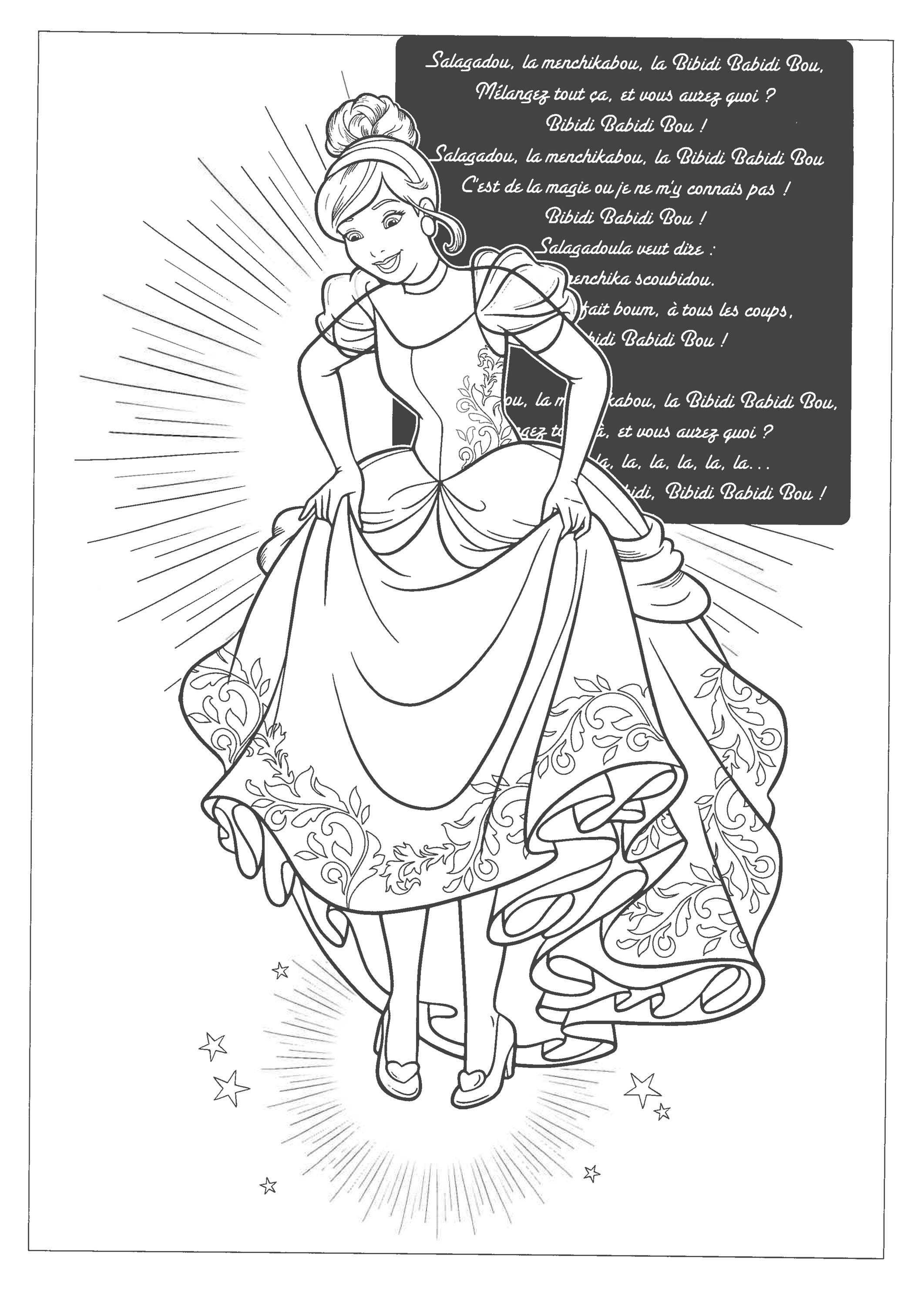 DISNEYLAND Princess Digital Coloring Sheets - Instant Download ...
