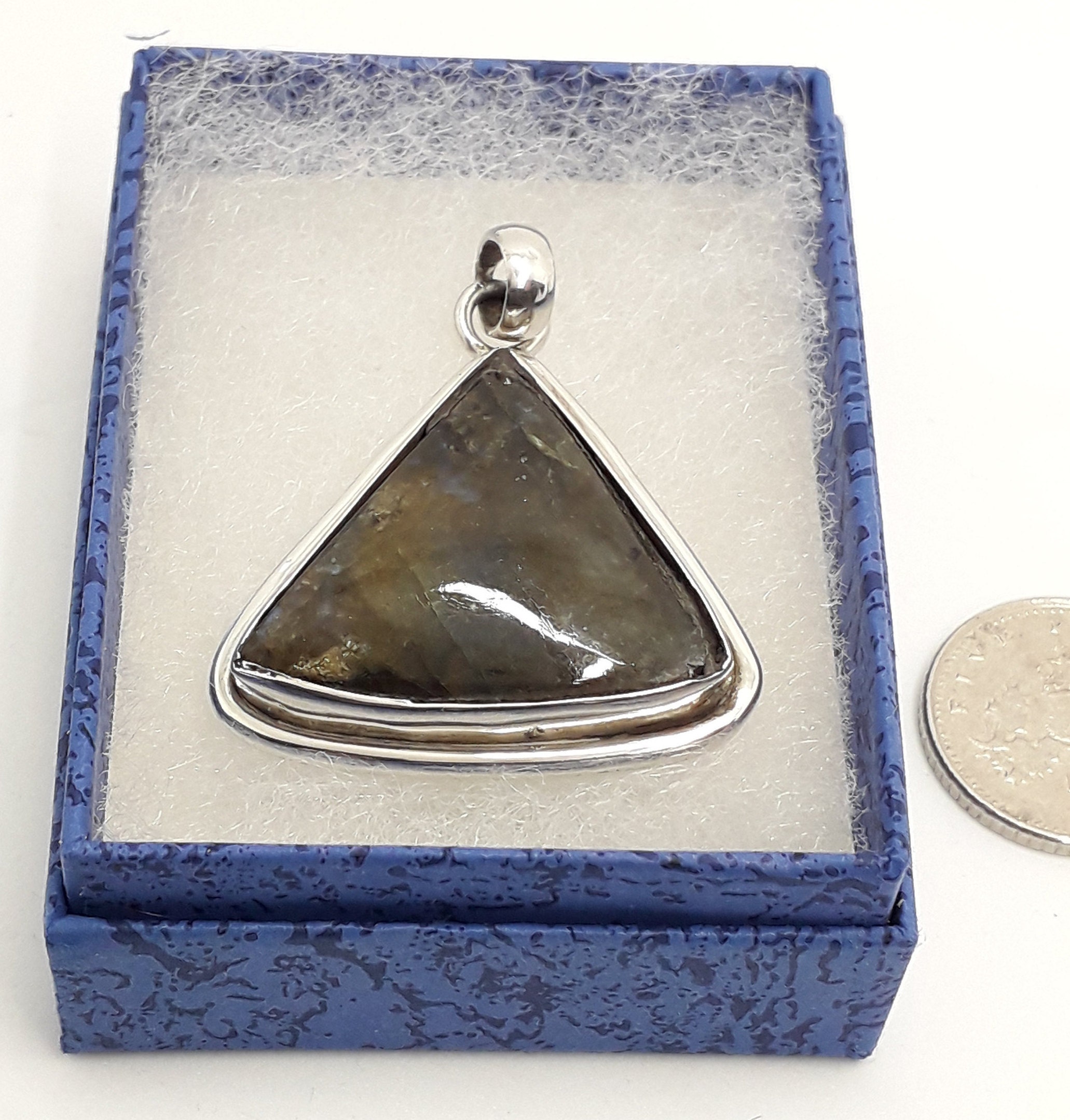 Labradorite Pendant / Necklace Sterling Silver 925 - Etsy