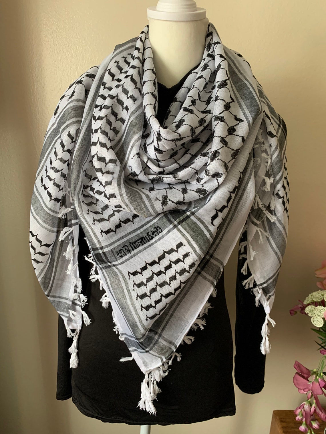 Palestinian Kufiya | Etsy