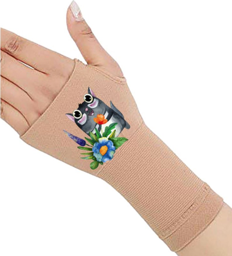 Fingerless Compression Gloves Gloves for Women Fun Gloves - Etsy Canada