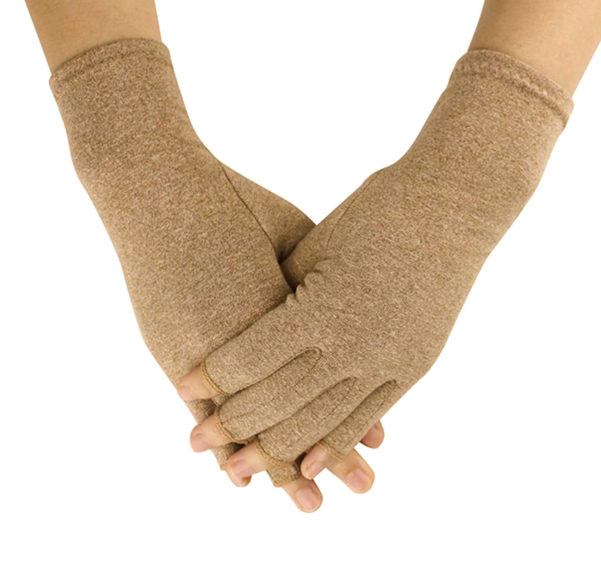 Arthritis Compression Gloves: Fingerless Support for Pain Relief - Etsy