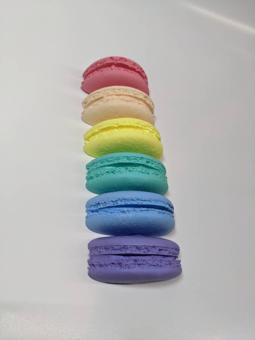 Wall Mount or Fridge Magnet Half Macarons Resin Sculpture - Etsy