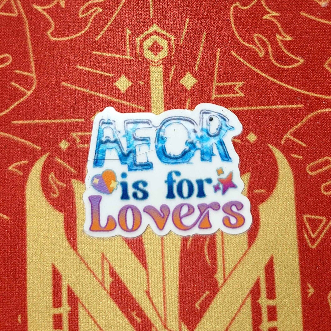 Aeor is for Lovers Sticker - Etsy