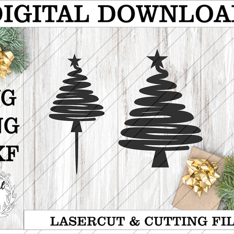 Tree Cake Topper - Etsy