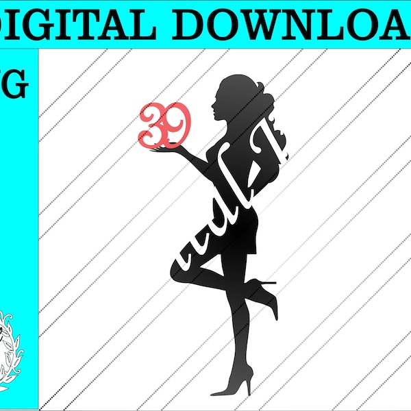 Lady Cake Topper - Etsy