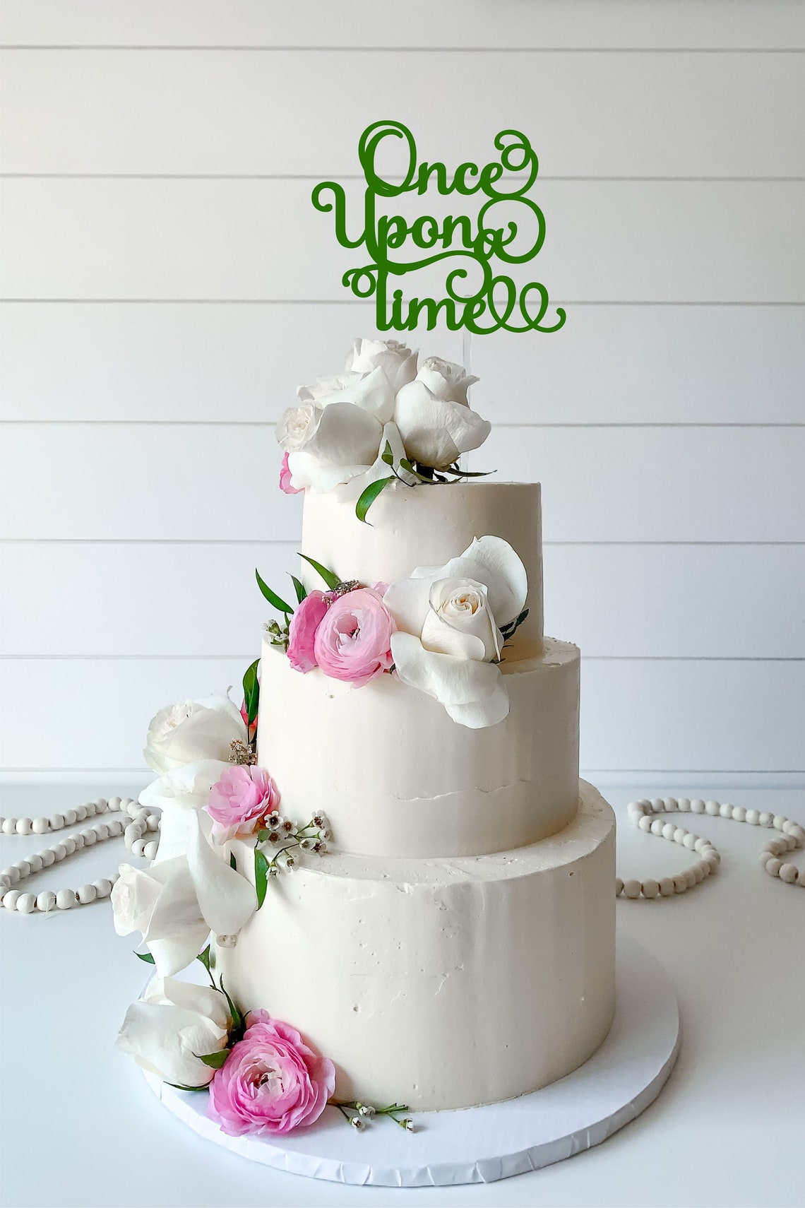 Once Upon a Time Cake Topper Svg File Downloadable Once Upon a Time ...