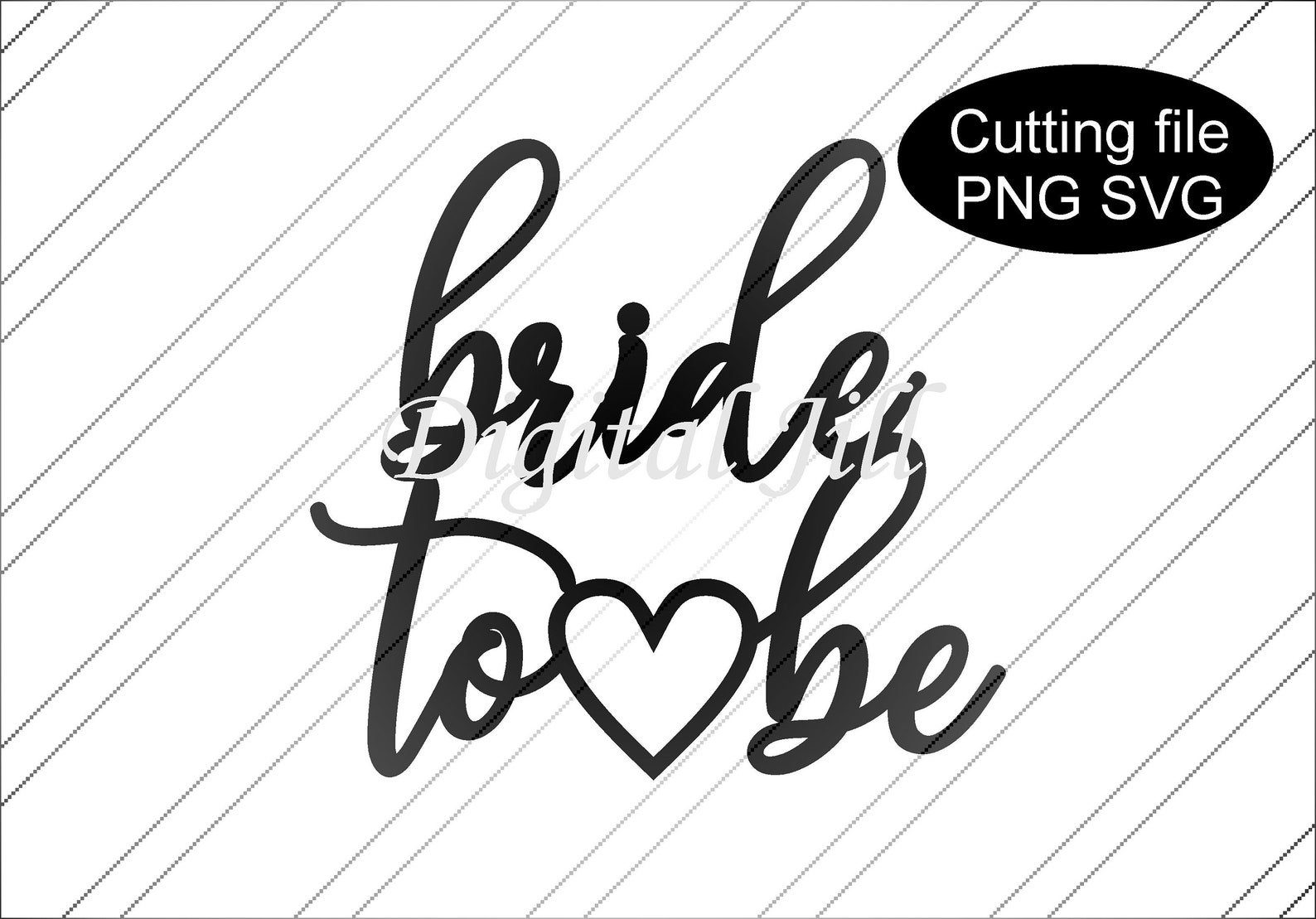 Bride to Be Cake Topper. Digital Download Cake Topper. Bride - Etsy