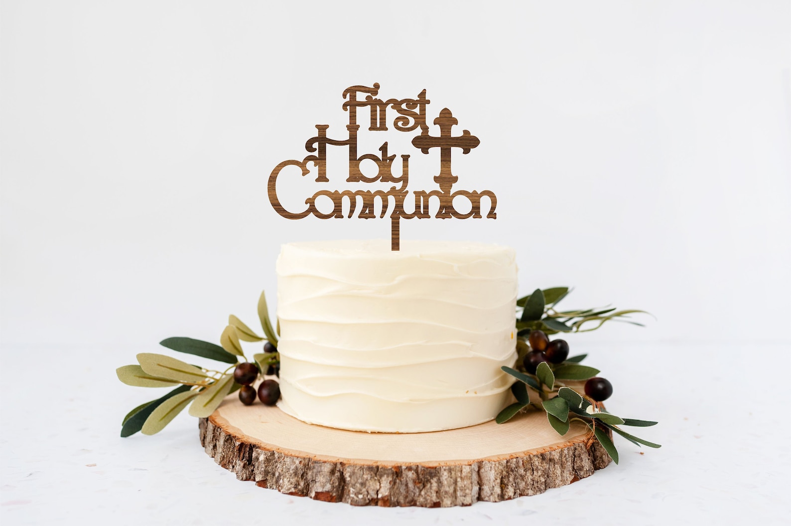 First Holy Communion Cake Topper Svg. Holy Communion Cake Topper ...