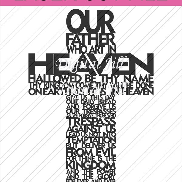 Prayer Cross - Etsy