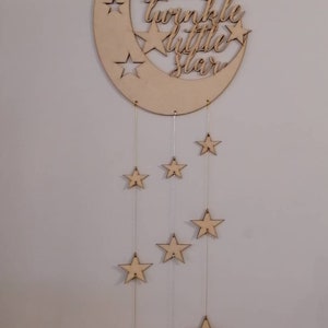 Twinkle Twinkle Little Star Laser Cut File. Wall Decor Lasercut File ...