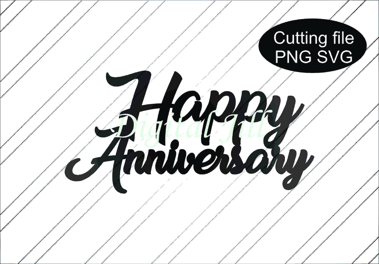 Feliz aniversario svg cake topper. Feliz aniversario topper de pastel ...