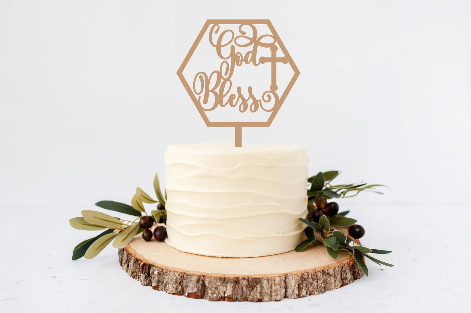 God Bless Cake Topper Svg. God Bless Digital Download. God Bless Cake ...