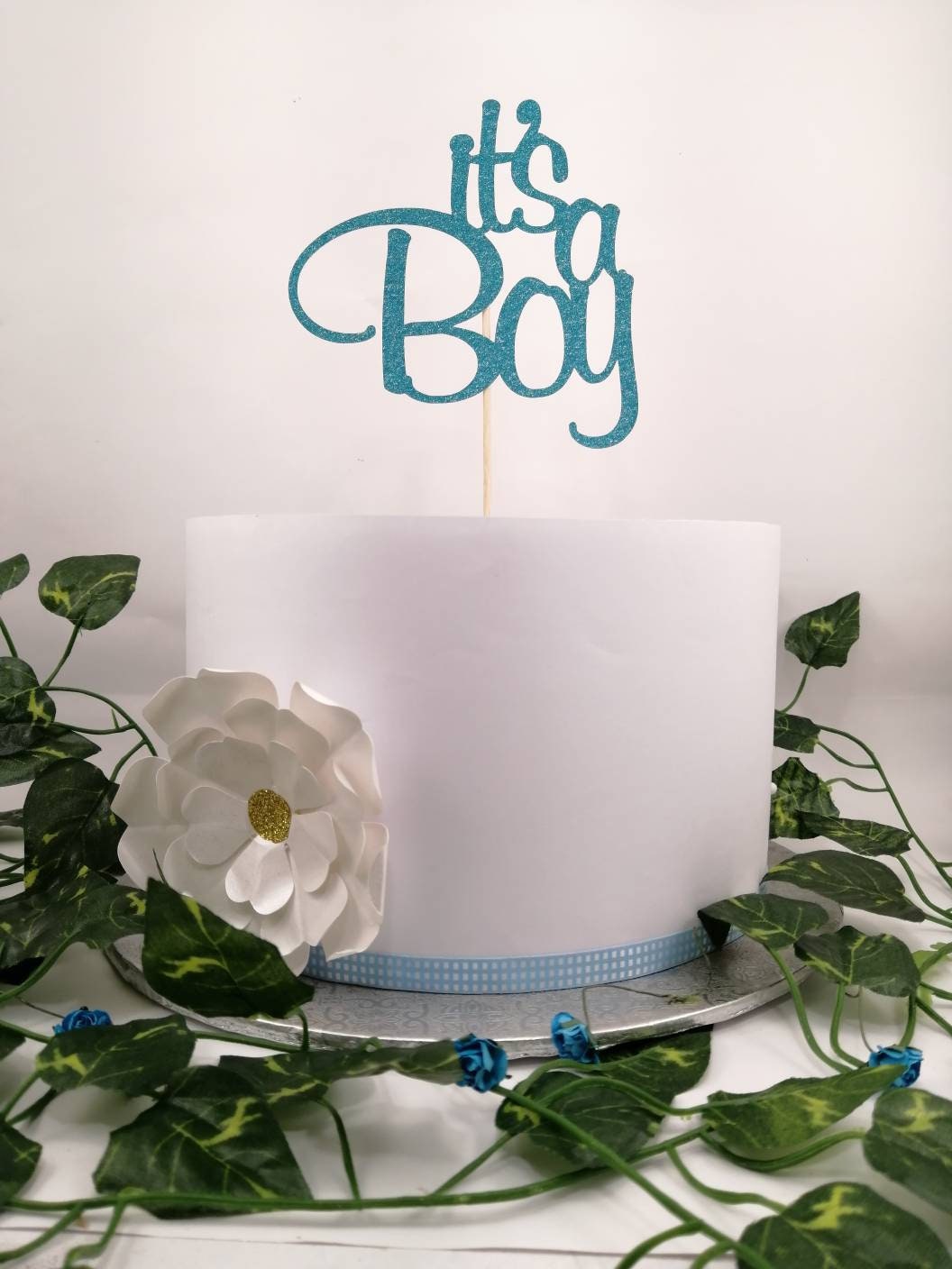 It's a Boy Cake Topper Svg. It's a Boy Cake Topper Digital File. It's a ...